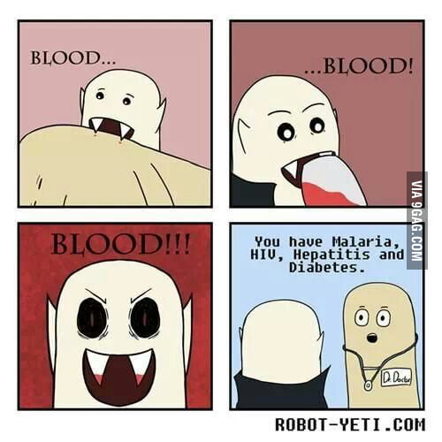 Bad Luck Vampire - 9GAG