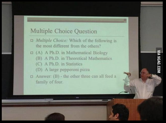 Multiple Choice Question.. - 9GAG