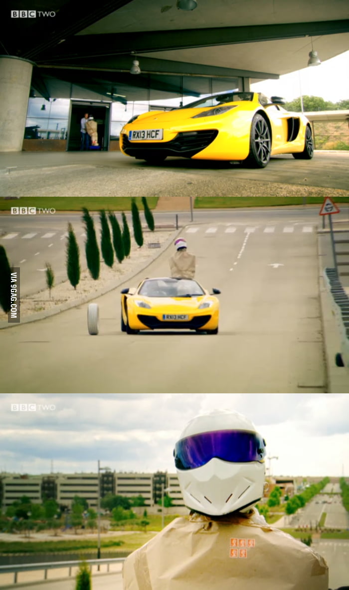 Stig was shipped to Spain - 9GAG