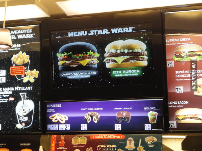 Darth burger...I think I'll pass - 9GAG