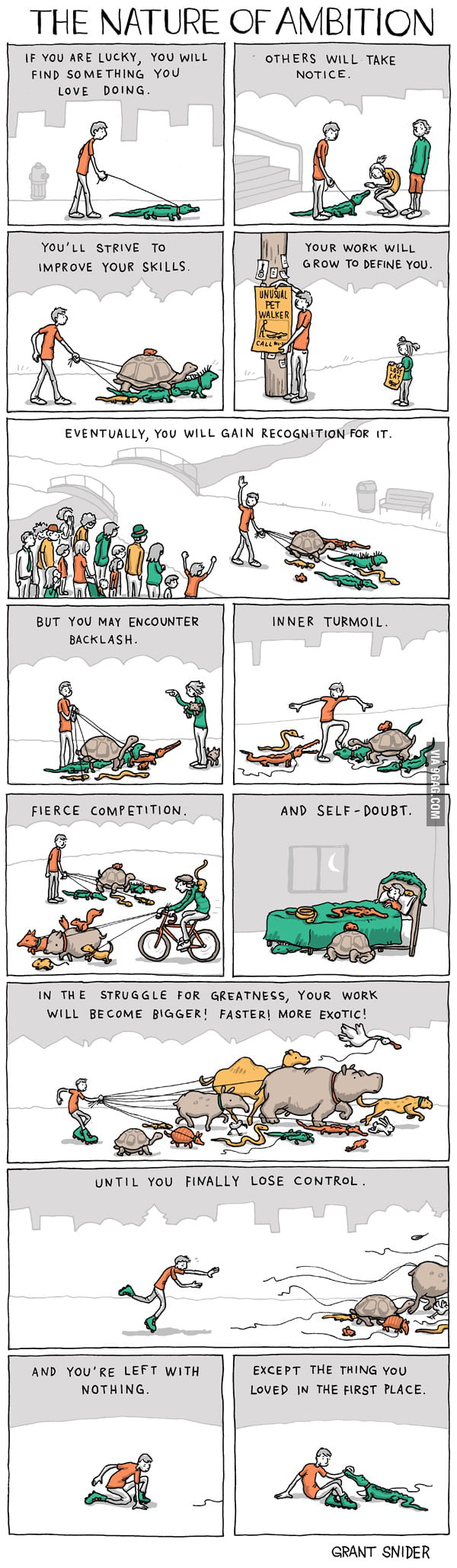 The nature of ambition - 9GAG