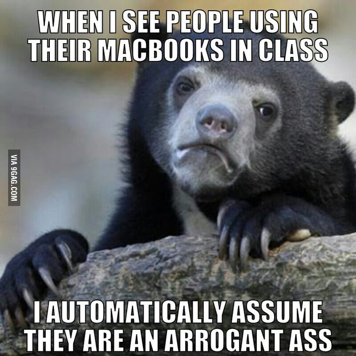How I see MAC users. - 9GAG