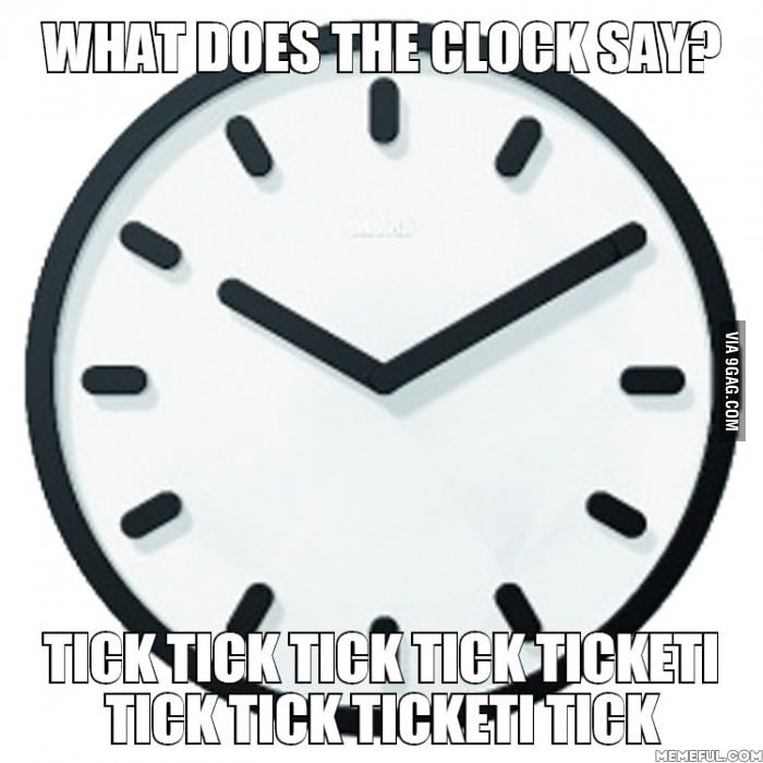 Scumbag Clock - 9GAG