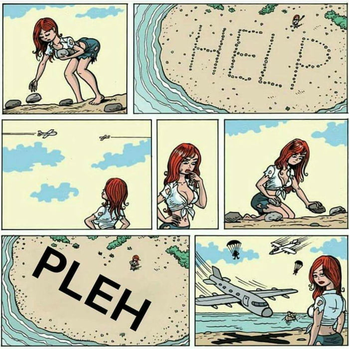 Pleh. Let's see how many get the reference - 9GAG