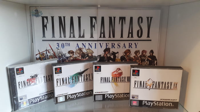 Finally finished my Playstation Final Fantasy collection. 6 is still ...