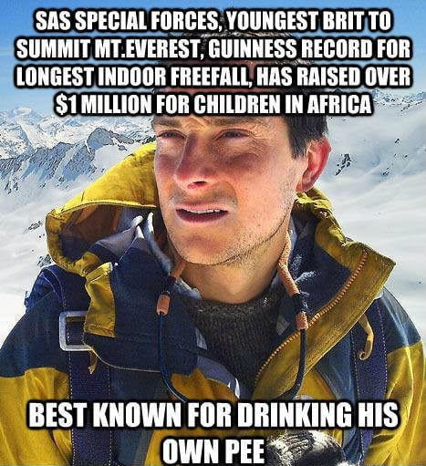 Bear Grylls memes are awesome - 9GAG