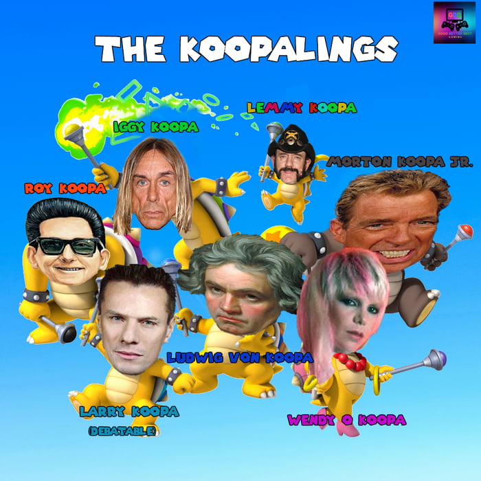 Do You Know That The Names For The Koopalings All Came From Famous Do You Know That The Names For The Koopalings All Came From Famous