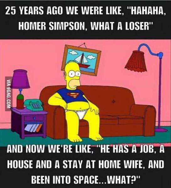 Homer did it all. - 9GAG