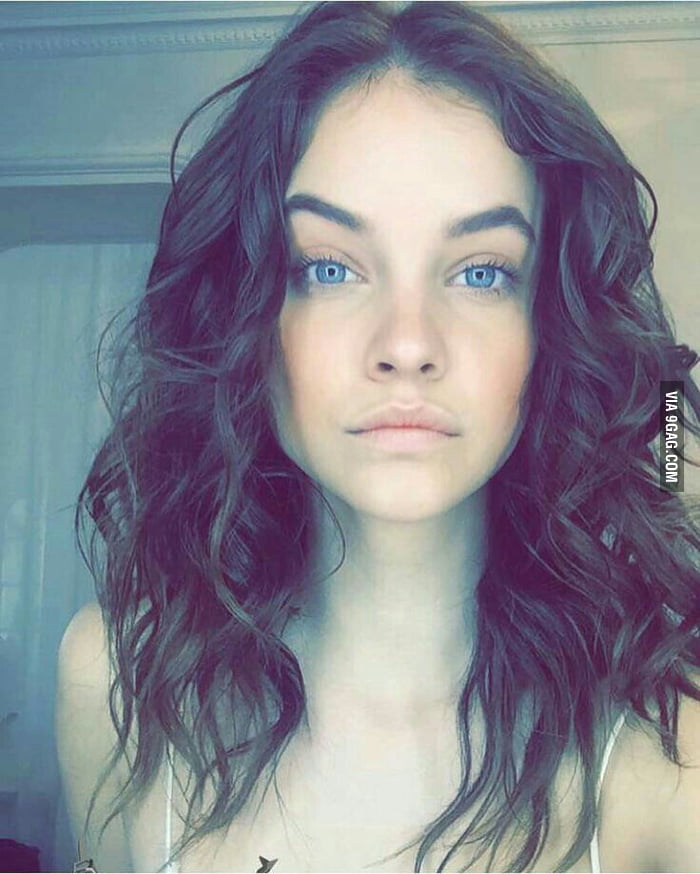 Resting b*tch face ft. Barbara Palvin - 9GAG