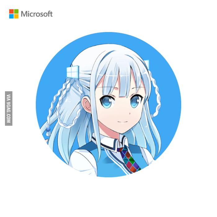 Touko Madobe, Windows 10 mascot in Japan - 9GAG