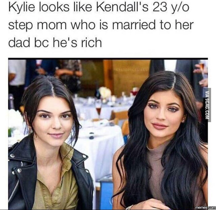 Kylie looks so good for a 18 years old with a Benjamin button complex - 9GAG