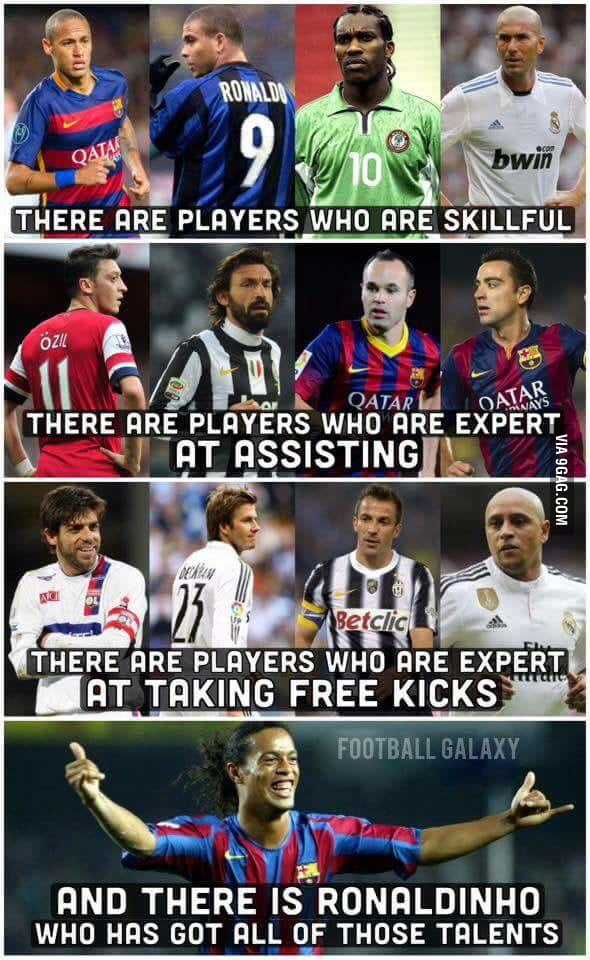 Just Ronaldinho!!! - 9GAG