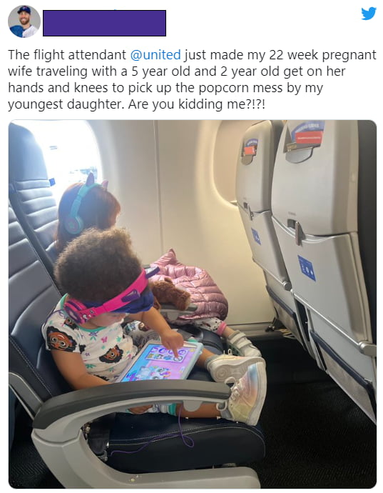 Blue Jays player mad flight attendants won't clean up after his kids - 9GAG