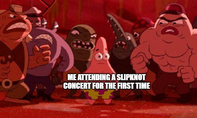 Masked metalheads be spooky - 9GAG