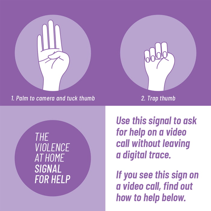 The Universal Hand Signal For Help 9GAG The Universal Hand Signal For Help 9GAG