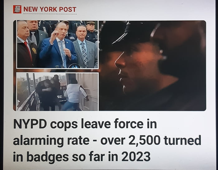 That is one out of four leaving. - 9GAG