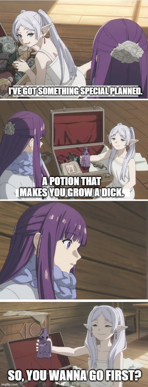Smug Frieren Wants The D 9gag