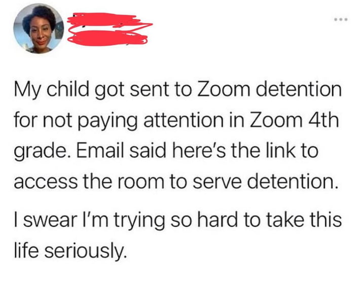 Rethinking Zoom Detention: Issues and Reactions - 9GAG
