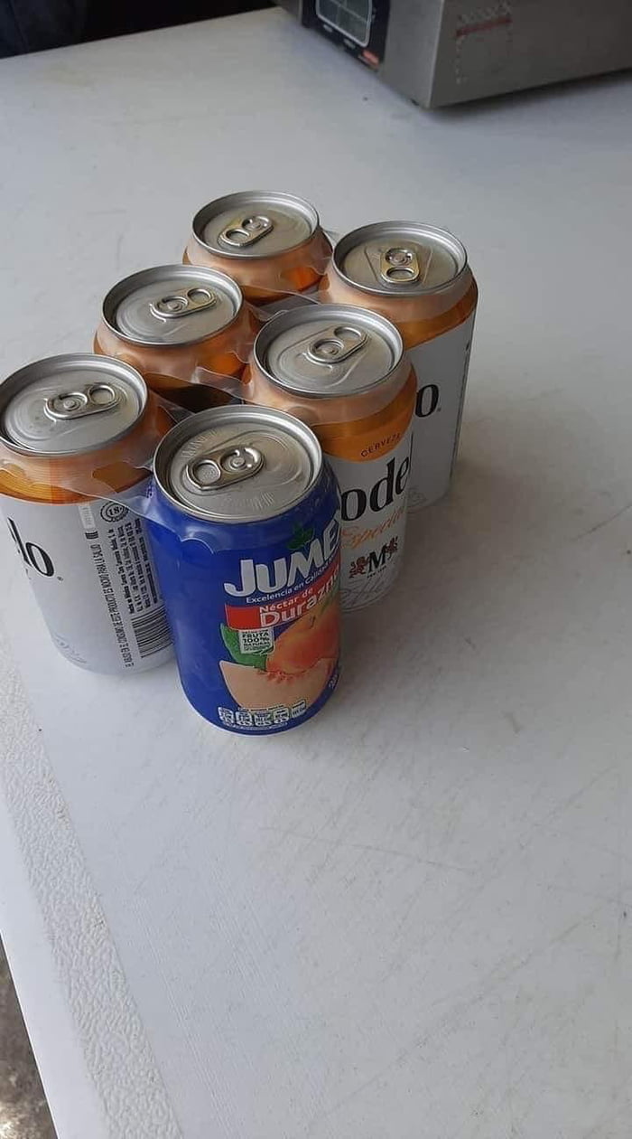 When your homies know you don’t drink anymore but still bring a six ...