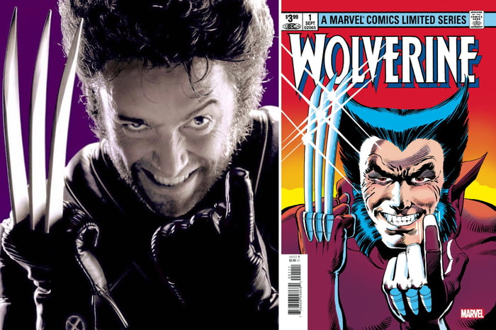 Unused X-Men movie promo pays homage to iconic Wolverine comic cover - 9GAG