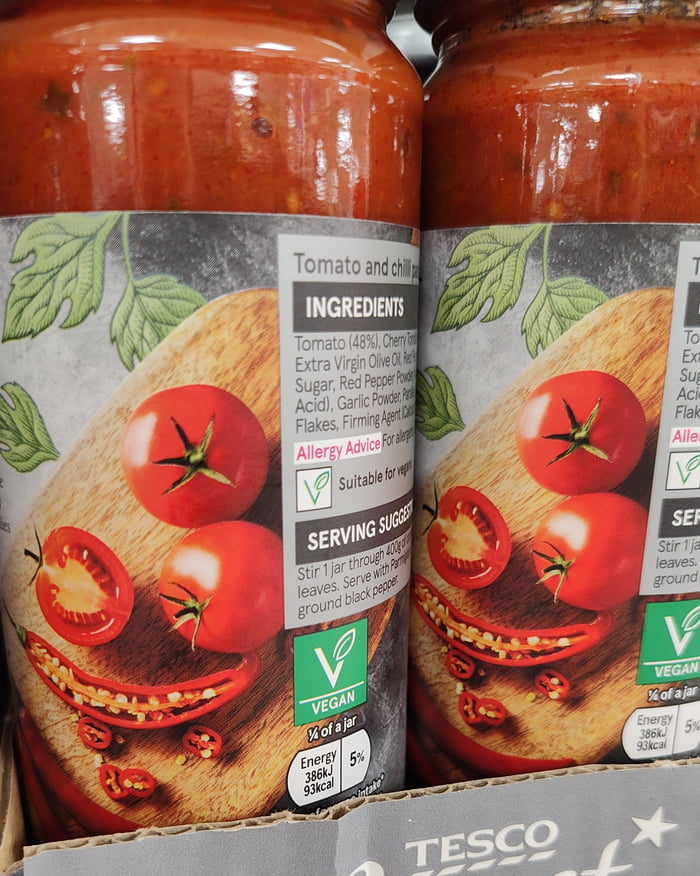 I am mildly unsettled by the tomato-chilli demon promoting this pasta ...