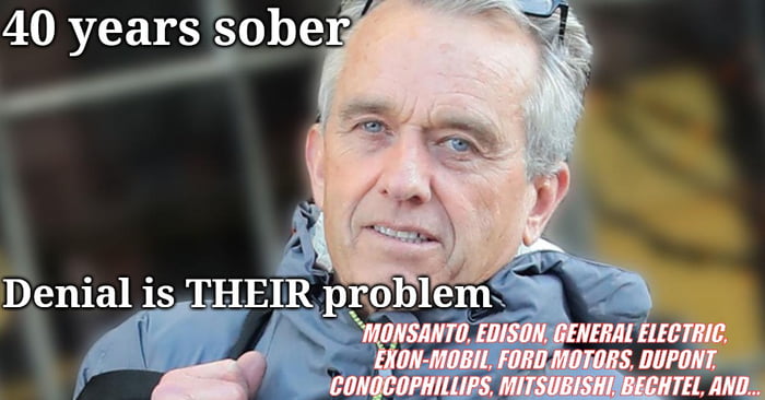 Robert F Kennedy Jr Clean and Sober - 9GAG