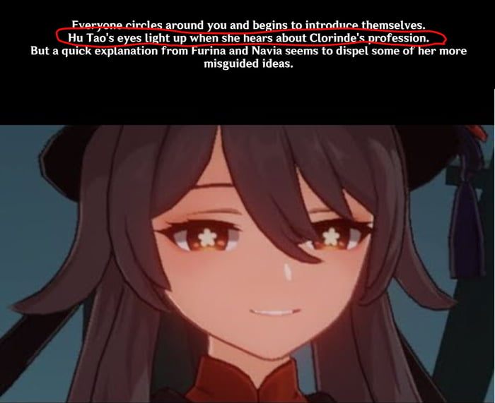 Everyone: "Hu Tao, no!" - Hu Tao: "HU TAO, YES!" - 9GAG