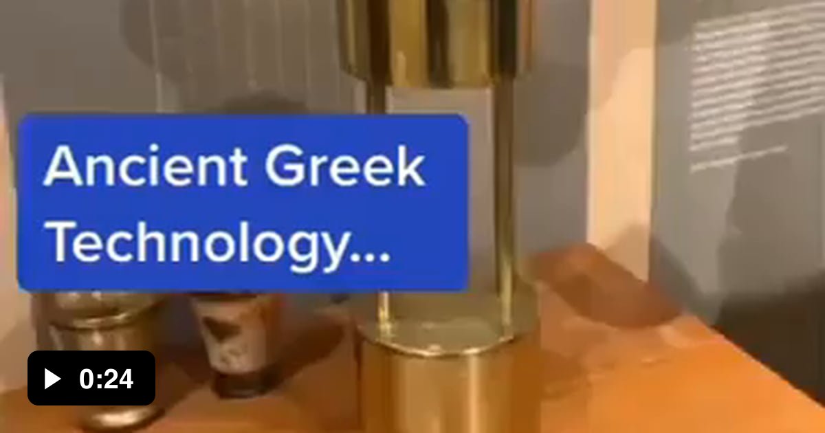 Power of Ancient Greek Technology - 9GAG