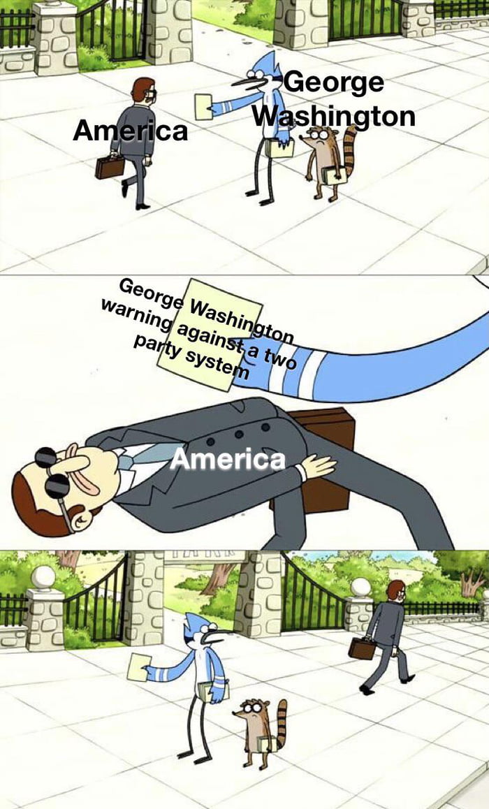 Show me your bests 2 party system memes - 9GAG