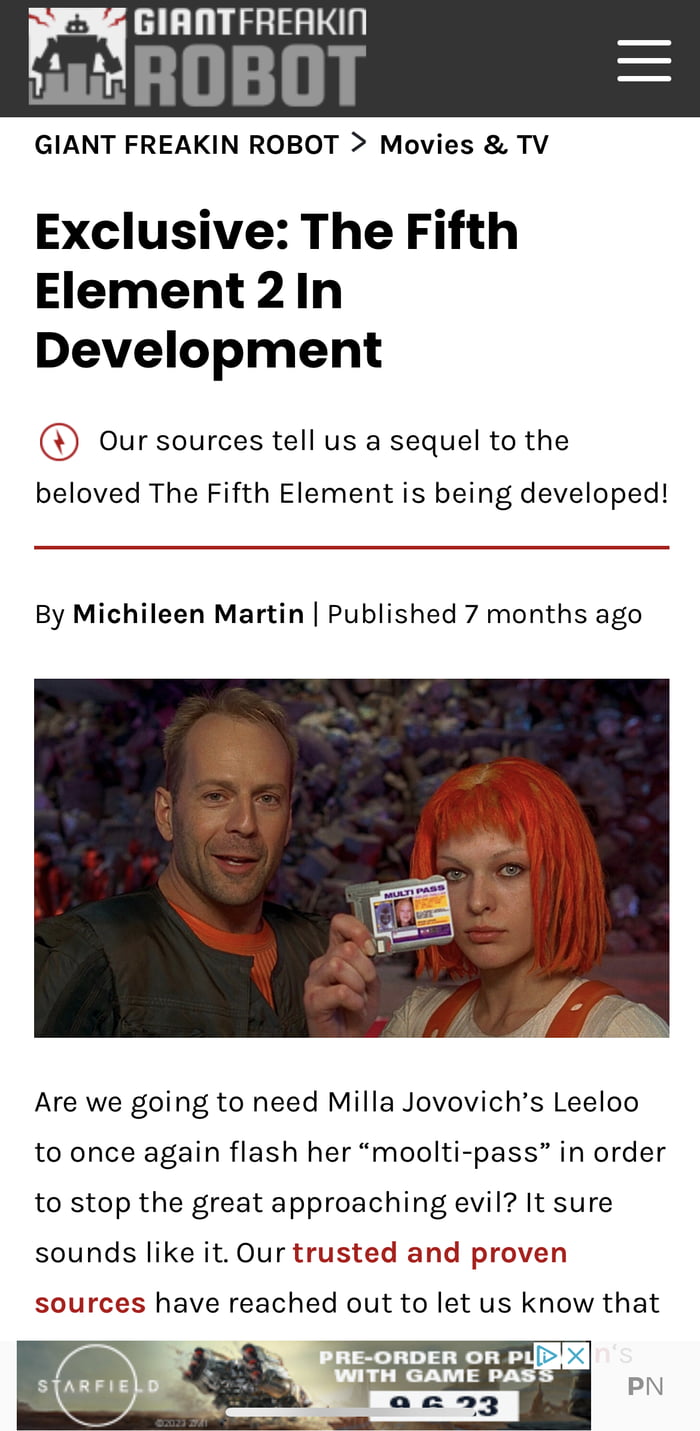 There goes another IP being milked by the Hollywood machine - 9GAG