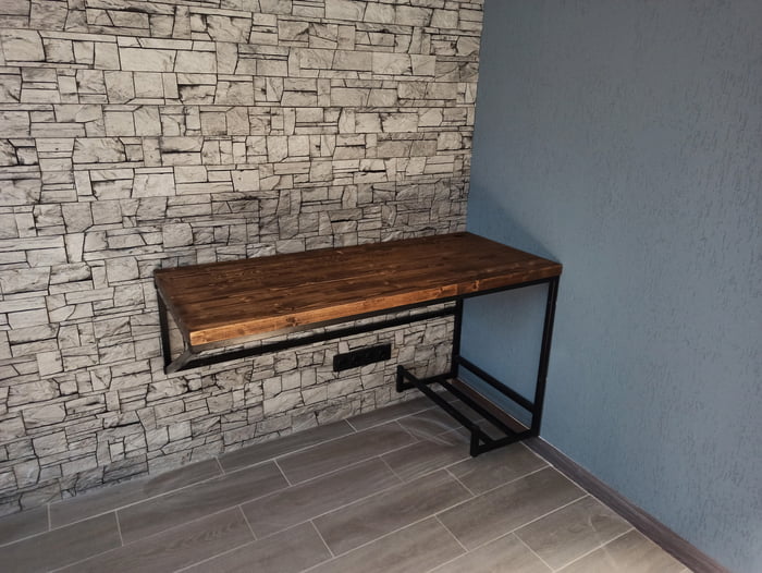 A wall mounted table for your PC - 9GAG