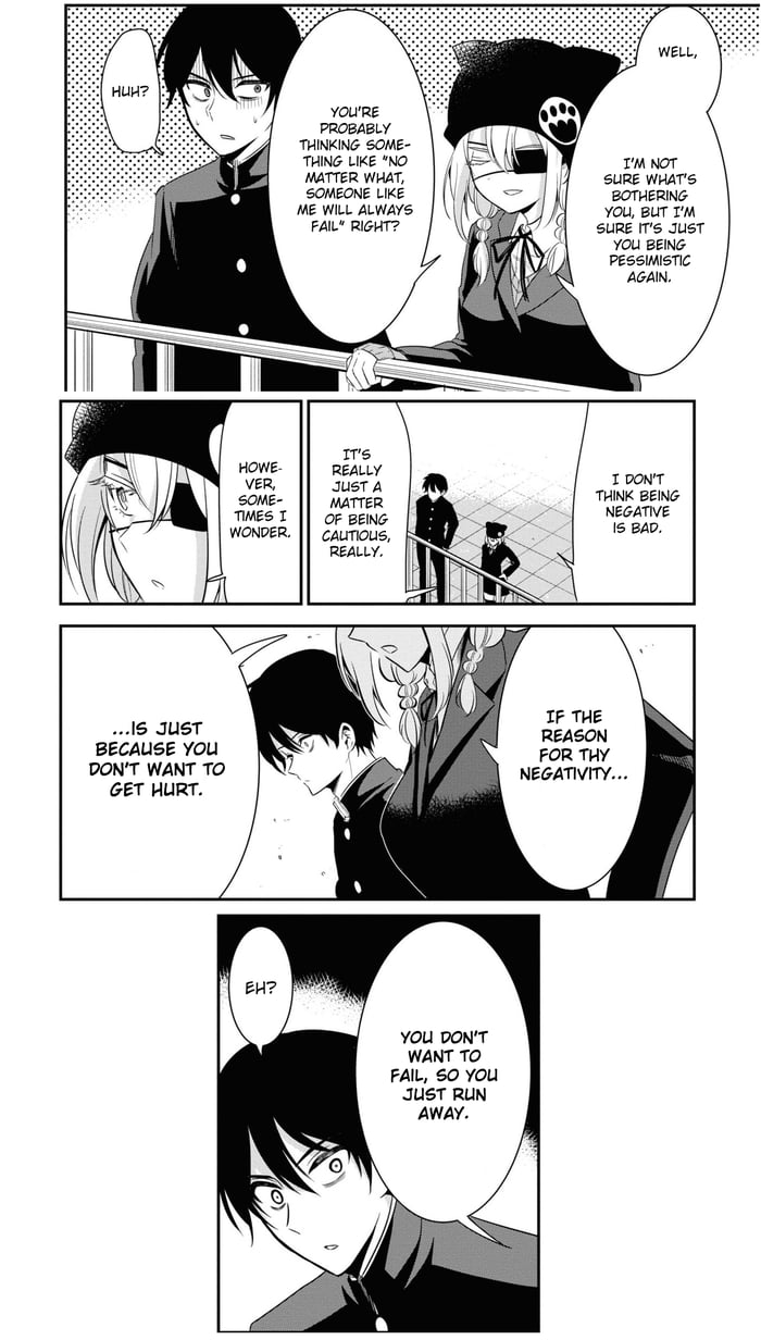 It isn't always possible to think only positively. - 9GAG