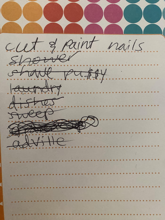 That feeling when you cross everything off your to do list - 9GAG