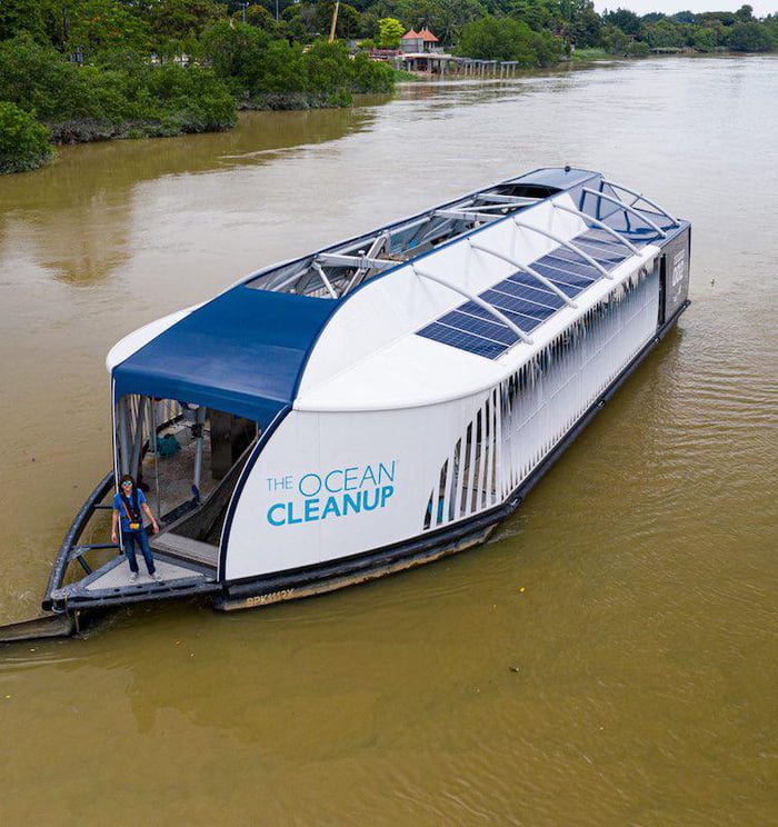 This is the Interceptor, an autonomous vessel that assists in the ...