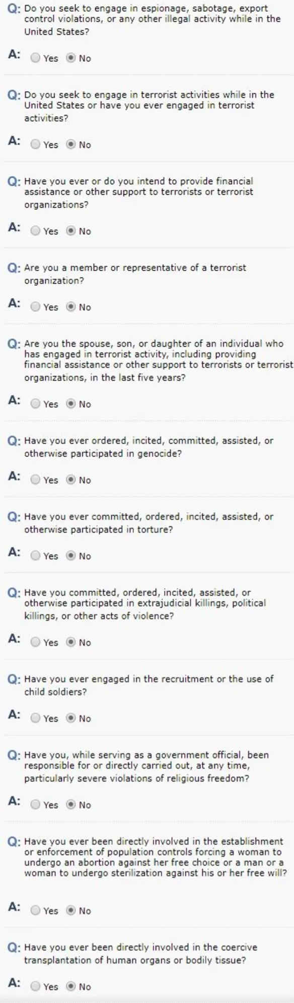 US Visa Application - 9GAG