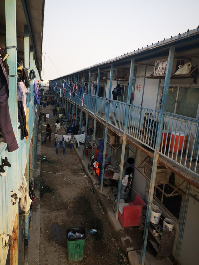 Qatar Labor Camp. The state is confiscating people's passports, after ...