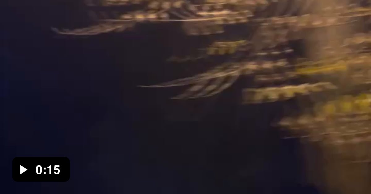 Footage from de-energized Kherson. The city in pitch darkness looks ...