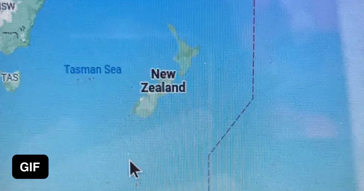 Disappointment island off the coast of New Zealand - 9GAG