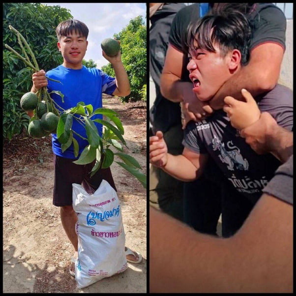 Asian Man Kidnapped and his friends are executed by Hamas - 9GAG