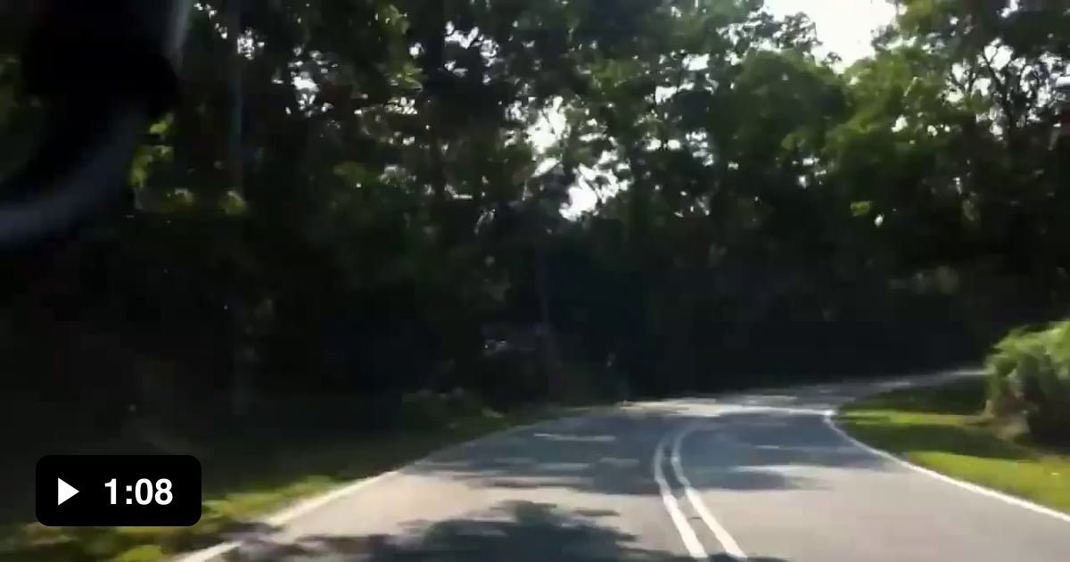 This stretch of road was jokingly dubbed "international circuit ...