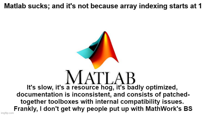 Someone had to say it. At least if it was open source, but no - this thing actually costs money ...