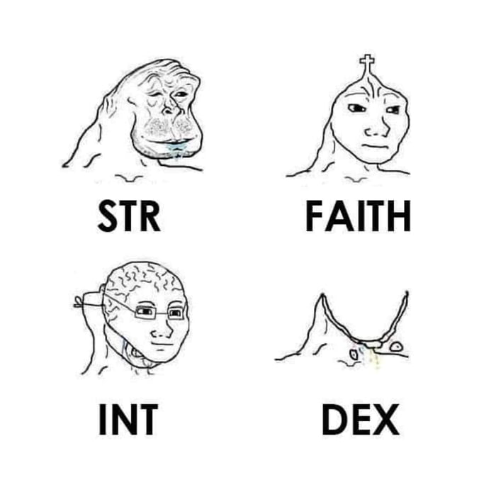 All that Edge for the Dex Build just to get bodied in 2-3 hits - 9GAG