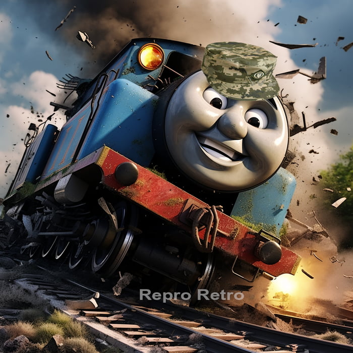 Thomas the Tank Terminator Engine - 9GAG