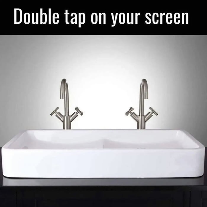 Double tap - 9GAG