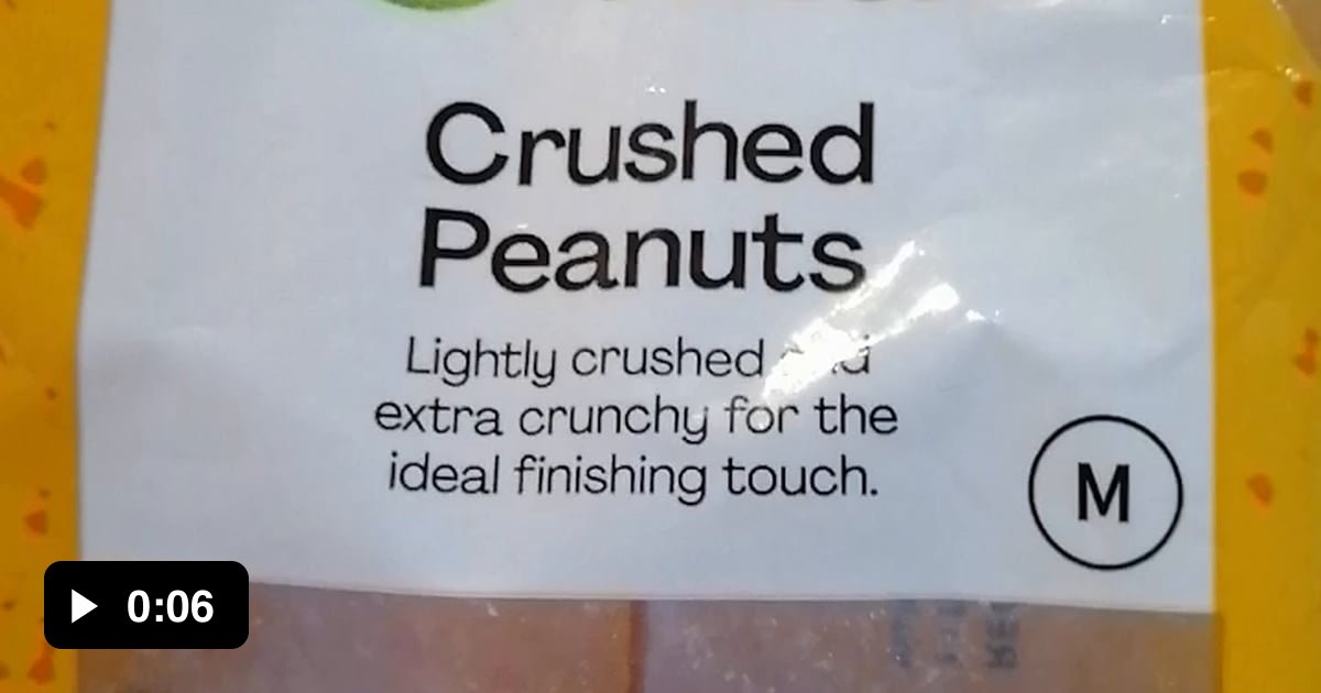 May contain traces of peanuts - 9GAG