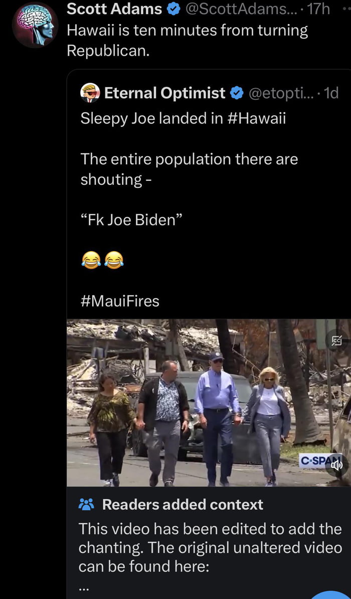 Community notes is the only good thing about twitter - 9GAG