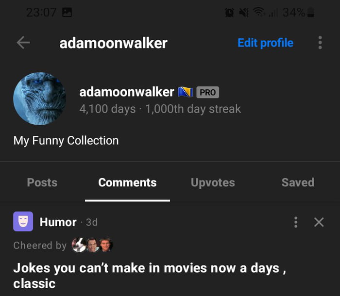 1000th Day Streak Today And See You Tomorrow 9gag