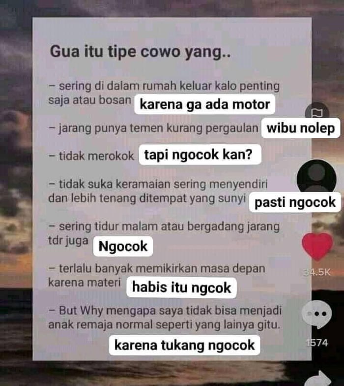 Ga semuanya tapi 100% iya - 9GAG