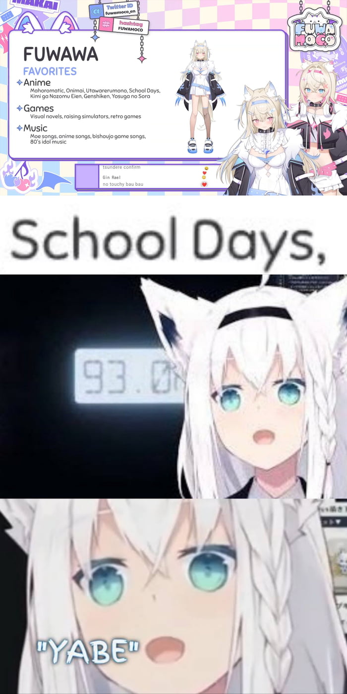 Fuwawa has seen some stuff man💀 - 9GAG