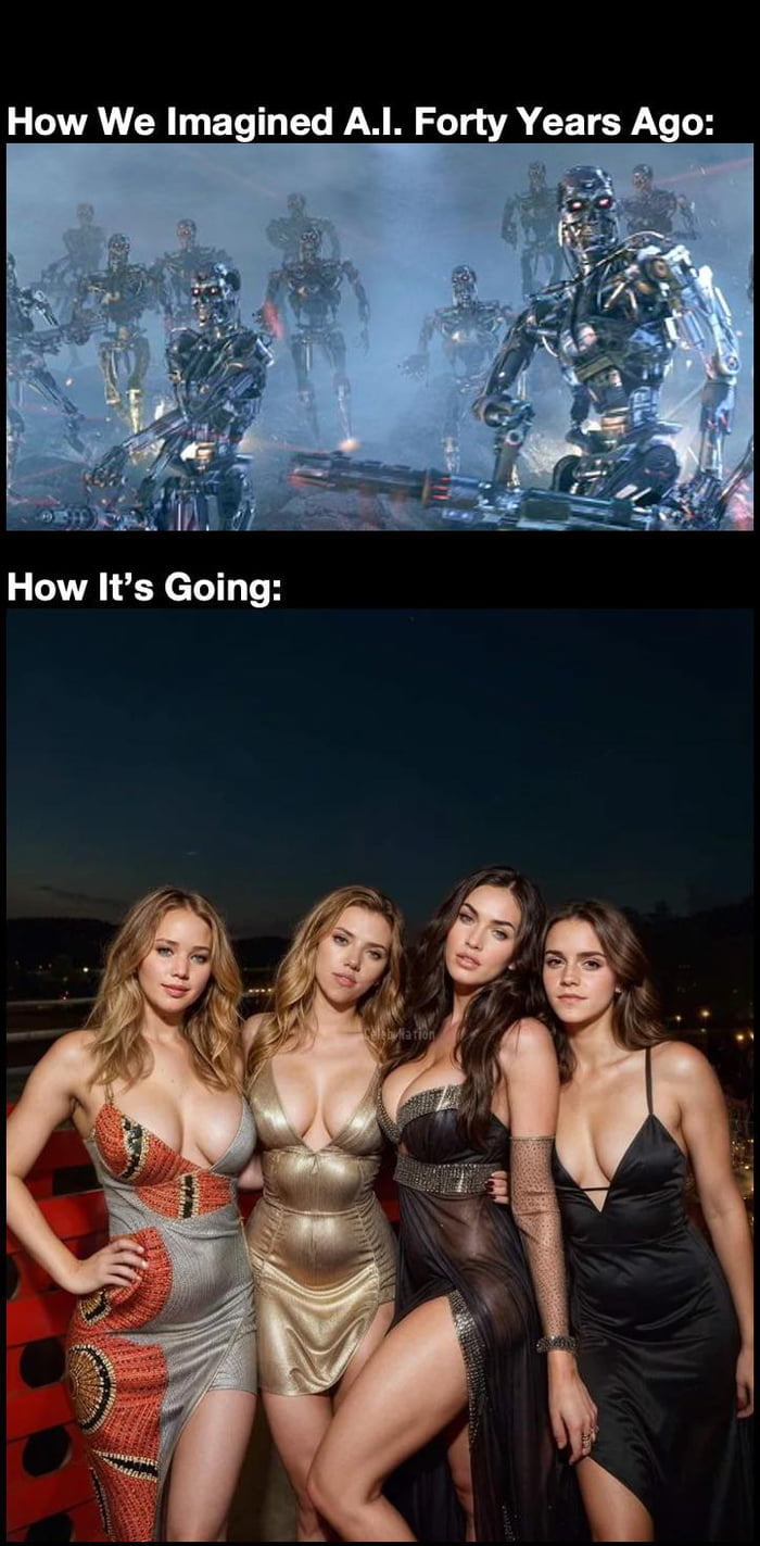 AI making brilliant progress - 9GAG